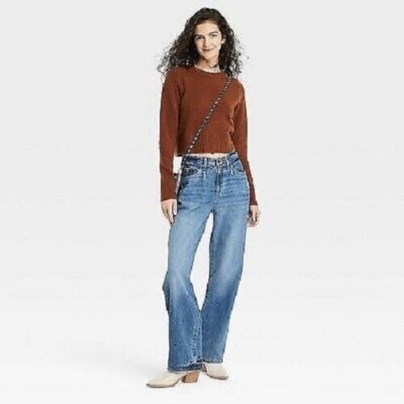 Universal Thread | Sweaters | Womens Crew Neck Cashmerelike Pullover ...